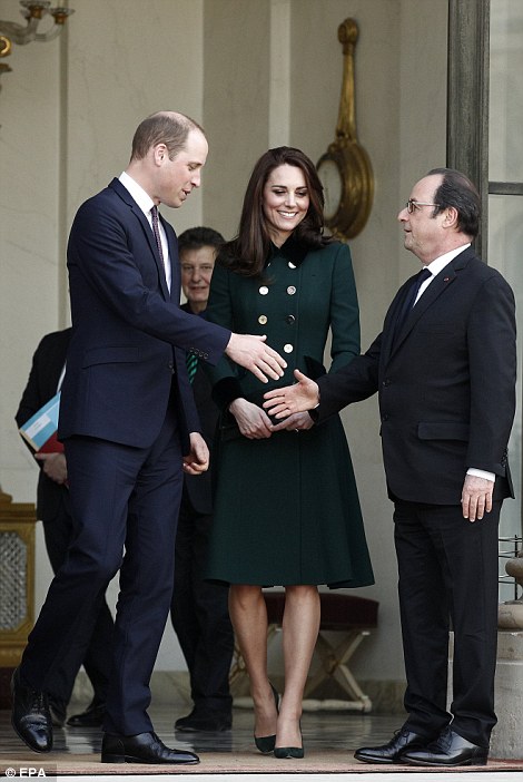 William, Kate, Catherine Walker & the Élysée Palace – Rebecca Starr Brown